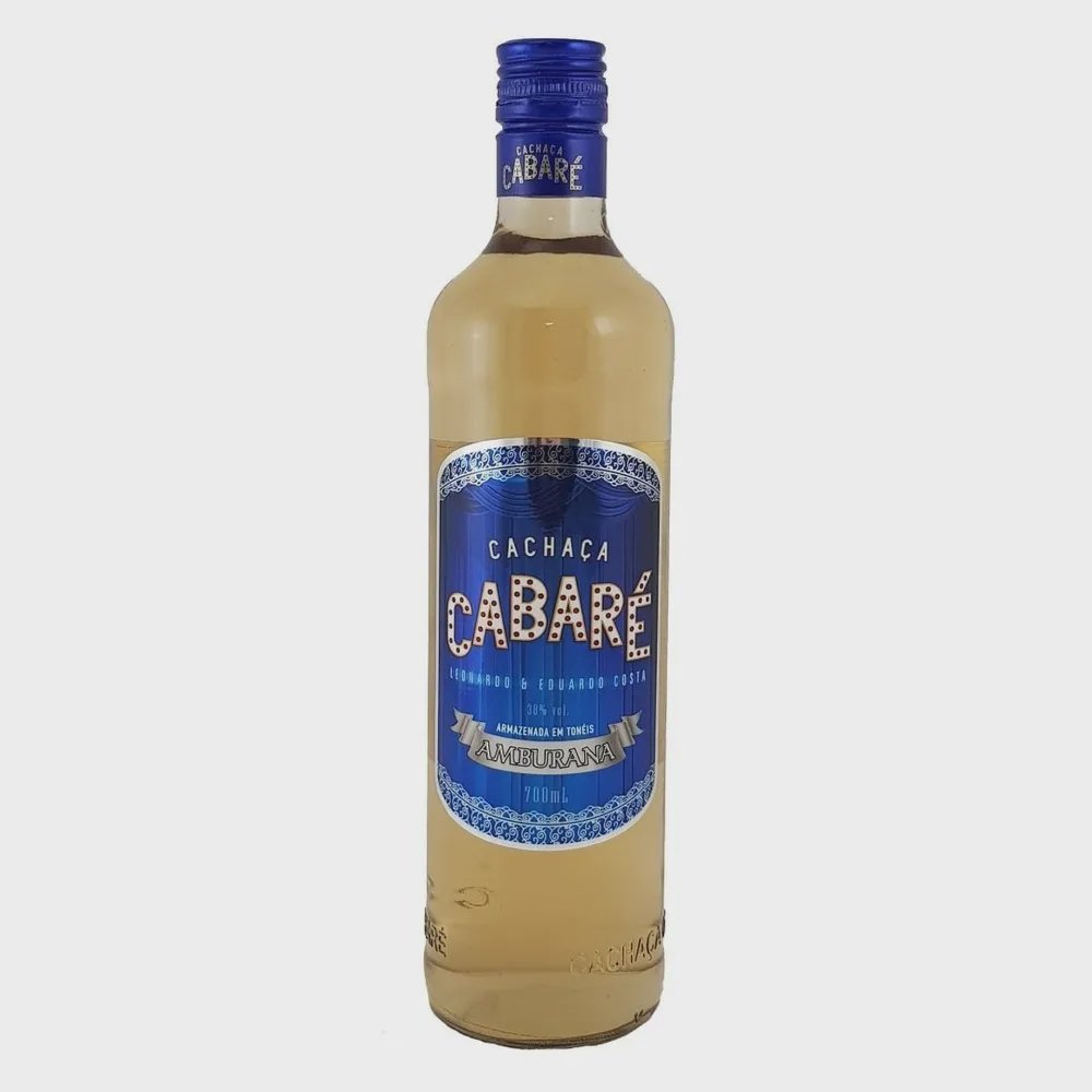 Cachaça Cabaré Amburana 700ml – Fenomeno Bebidas