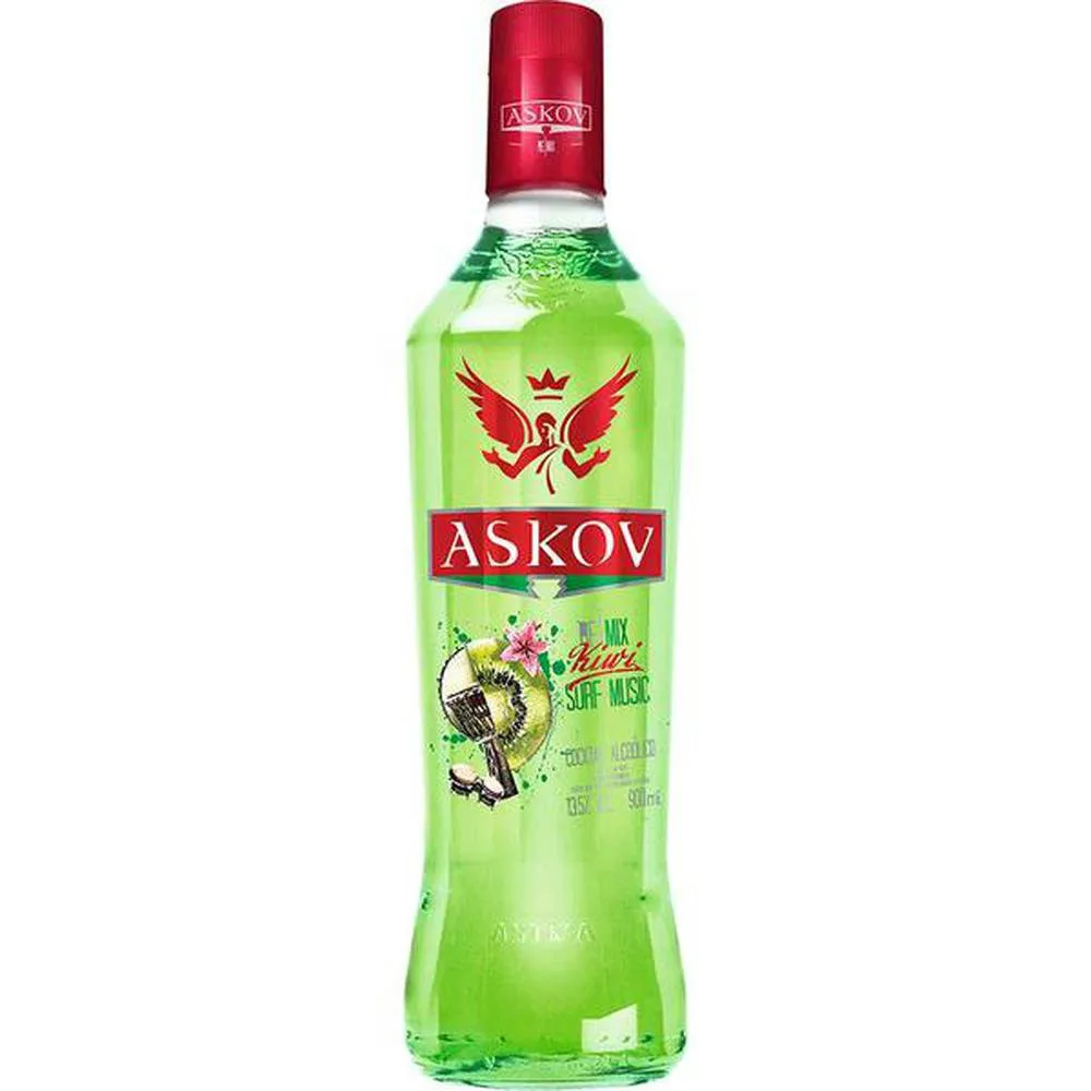 Vodka Askov Kiwi 900ml – Fenomeno Bebidas
